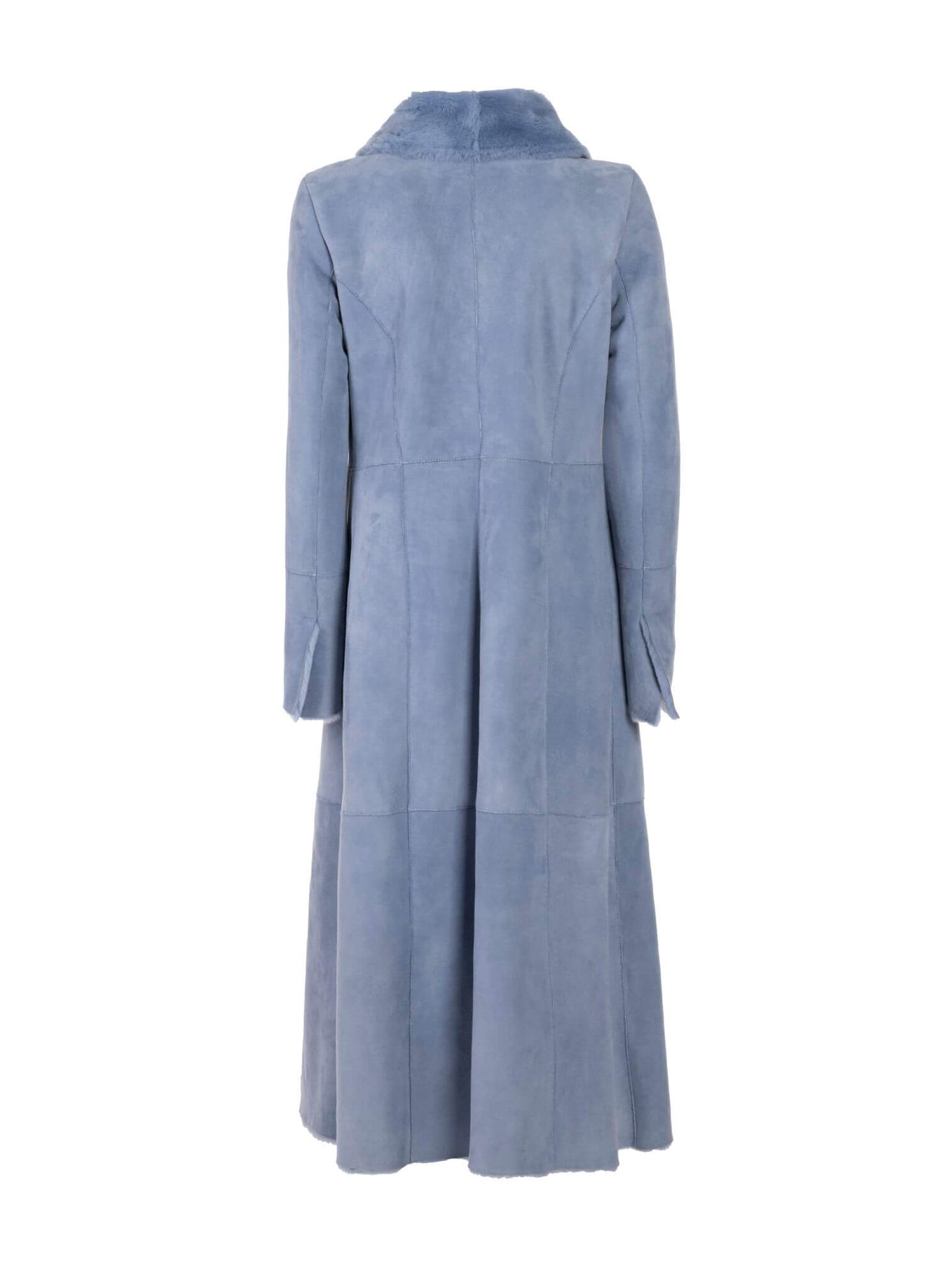 Elisabeth Long Italian Shearling Sheepskin Coat | TuscanTailor