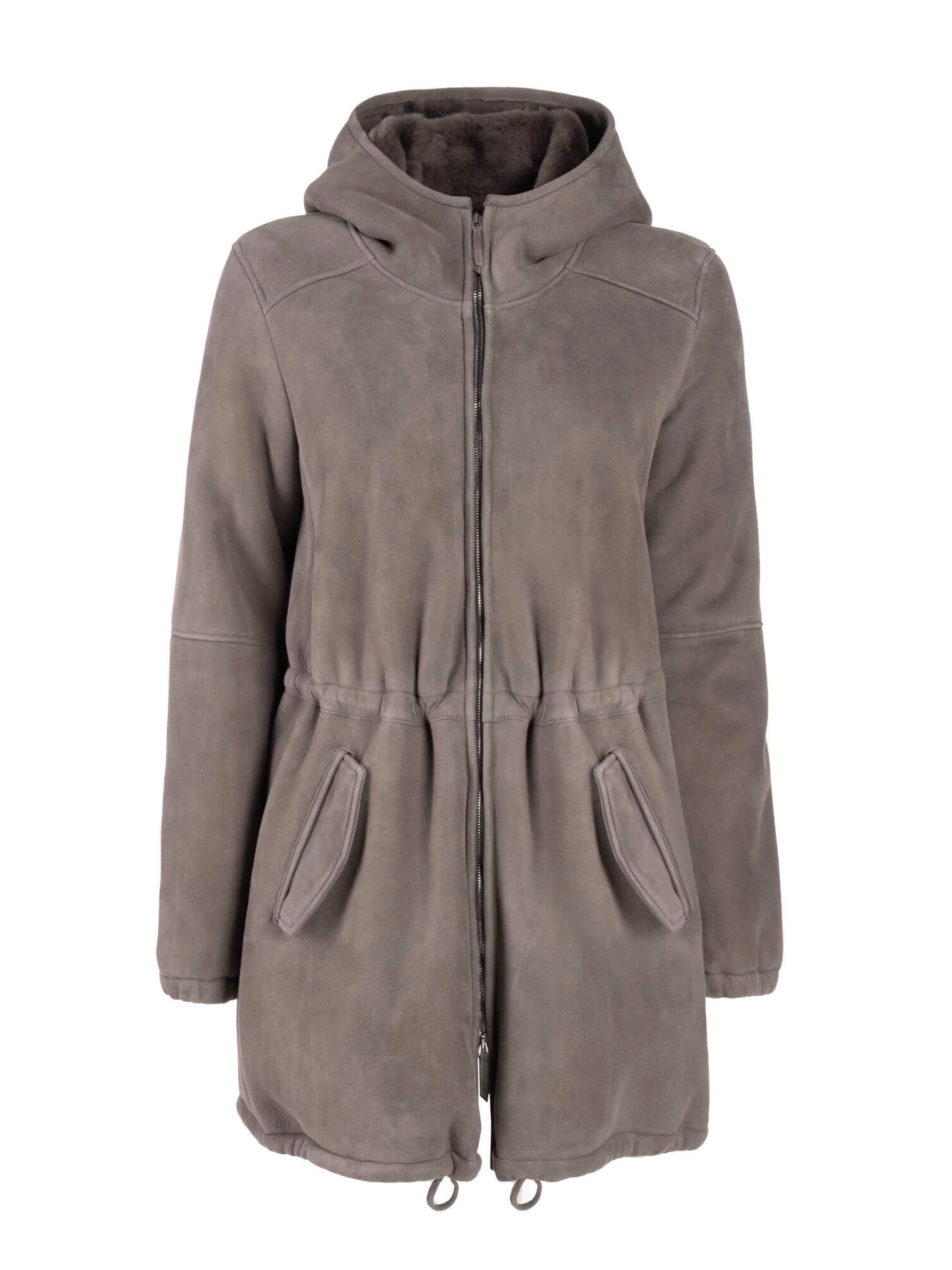 Dana Italian Merino Shearling Parka Jacket | TailorTuscan